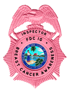 FDC IG Breast Cancer Awareness Badge – Corrections Foundation Store